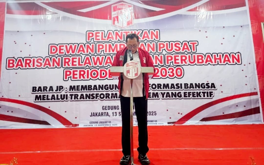Dr. Ir. Affandy Agusman Aris : Pelantikan DPP Bara JP 2025-2030 ...
